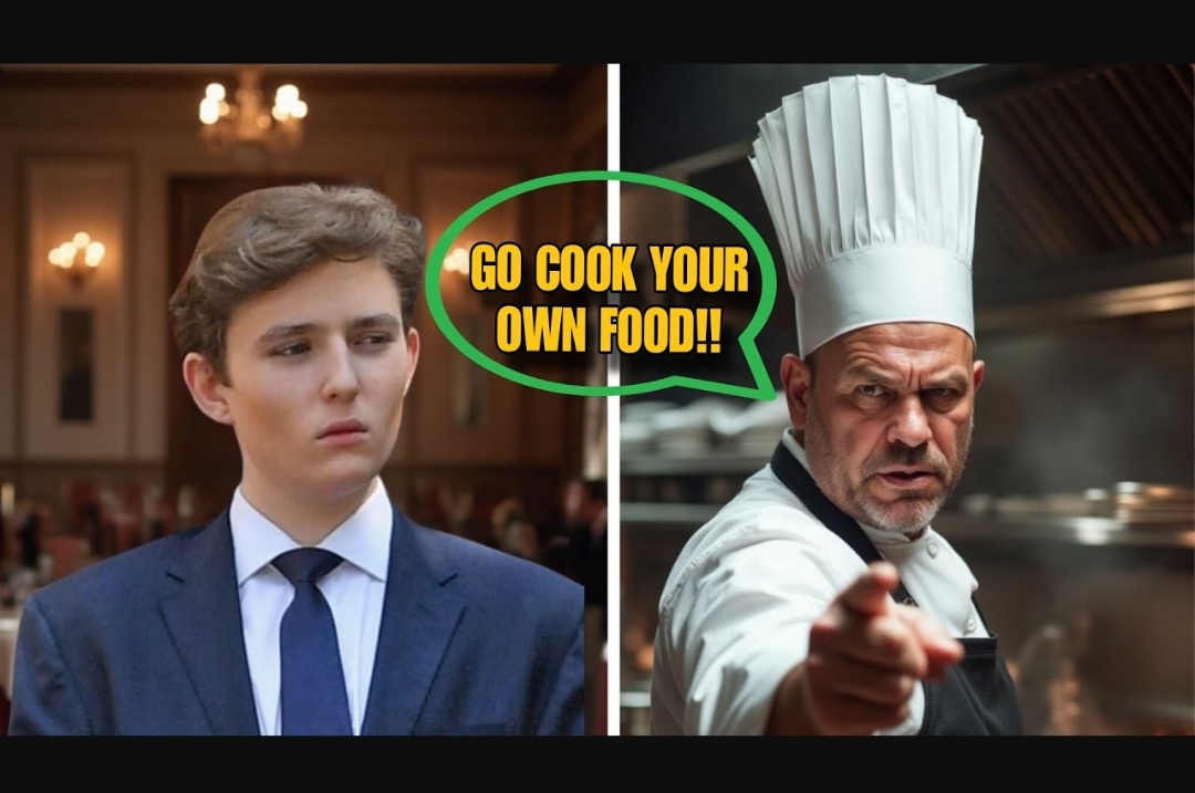 Restaurant Chef Refuses to Cook for Barron Trump —What Happens Next ...