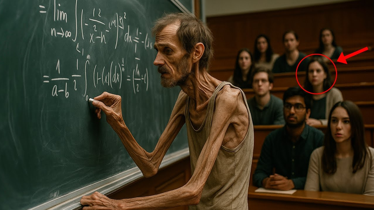 A homeless man was CHALLENGED to solve an IMPOSSIBLE EQUATION as a joke ...