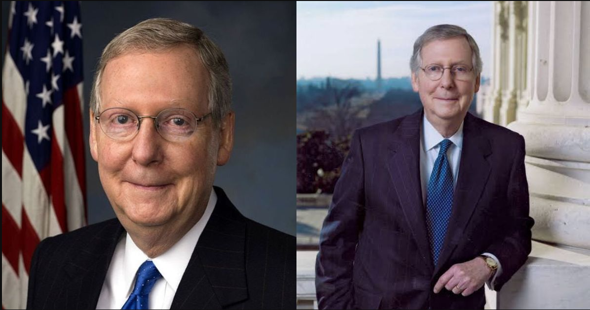 Viral Clip Captures 83-Year-Old Sen. Mitch McConnell’s Sudden Fall ...